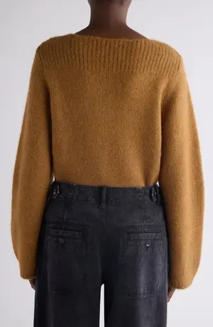 Isabel Marant Étoile Paulane Alpaca Blend Sweater - Camel