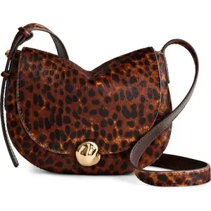 Madewell Small Dakota Saddle Bag - Caramel Multi