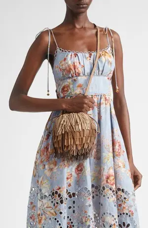 Zimmermann Fringe Leather Crossbody Bag