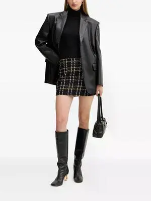 SILVIAN HEACH Checked Mini Skirt