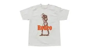 TRAVIS SCOTT Rodeo 10 Years Cowboy I Tee Shirt - White