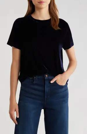 Madewell Velvet T-shirt
