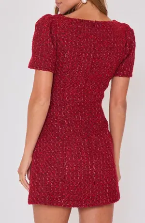 VICI Blair Tweed Mini Dress