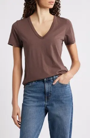 Rag & Bone V Neck T-shirts For Women