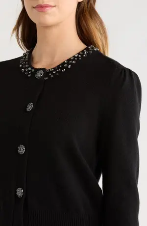 Splendid Montana Crystal Embellished Cardigan