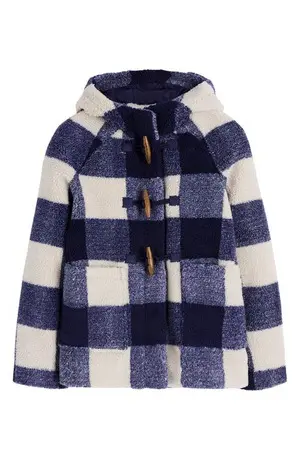 Boden High Pile Fleece Duffle Coat