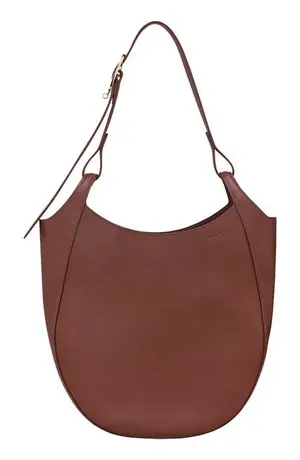 Women's Brown Leather Hobo Bags