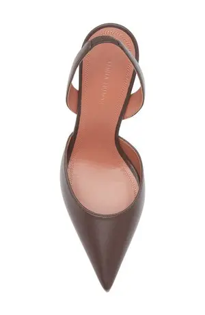 Amina Muaddi Holli Slingback Pump