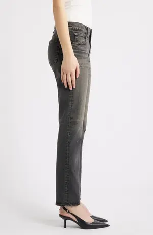 Moussy Vintage Bellview Slim Straight-leg Jeans