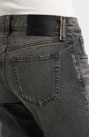 Moussy Vintage Bellview Slim Straight-leg Jeans
