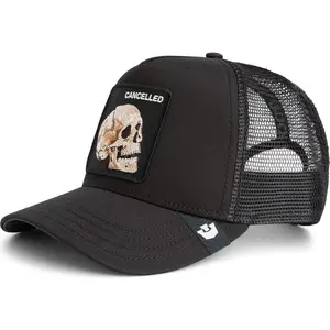 GOORIN BROS The Cancelled Skull Patch Trucker Hat - Void