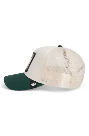 GOORIN BROS Rhino Patch Trucker Hat - Chalk/guard