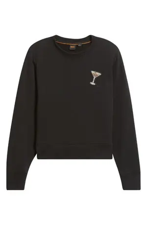 BOSS Ellison Beaded Sweatshirt