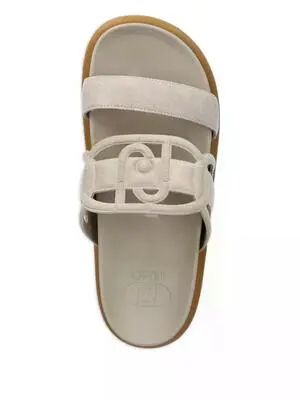 Liu Jo Maxi-logo Flat Sandals