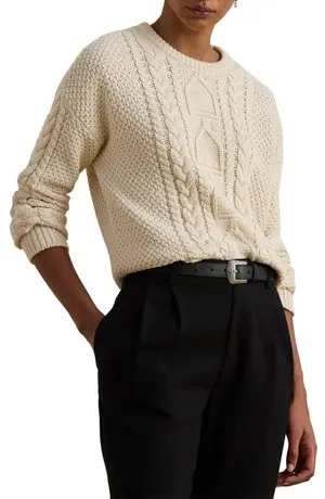 Ralph Lauren Rexden Cable-stitch Sweater
