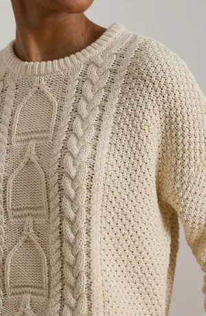 Ralph Lauren Rexden Cable-stitch Sweater