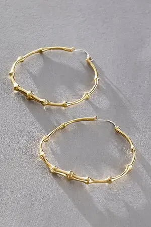 K/LLER Bat Tail Hoop Earrings