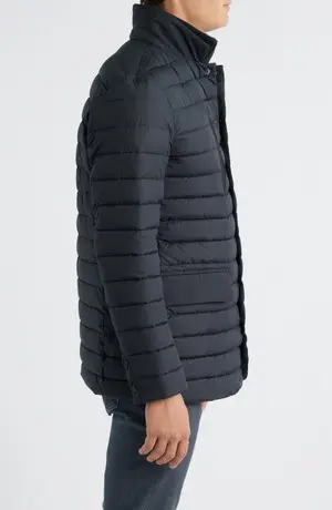 SAVE THE DUCK Elias Quilted Water Resistant Puffer Jacket - Black