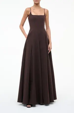 Flared Maxi Evening Dresses