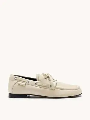 Proenza Schouler White Label Nappa Leather Deck Shoes