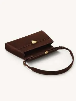 Savette The Symmetry Shoulder Bag - Espresso