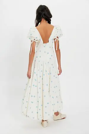 BALI Sprinkled Heart Maxi Dress