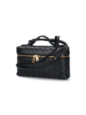 Bottega Veneta Vanity Case Mini Bag - Black