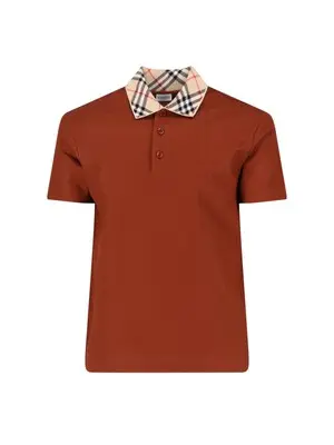 Burberry Polo "check - Brown
