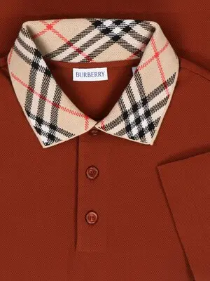 Burberry Polo "check - Brown