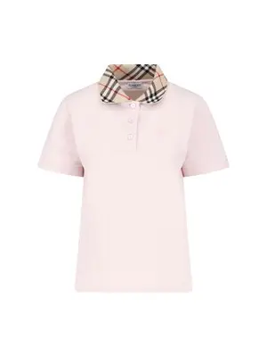 Burberry Polo "check" Pink