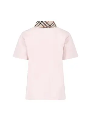 Burberry Polo "check - Pink