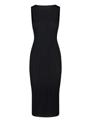 Issey Miyake Midi Dress - Black
