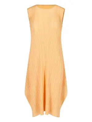 Issey Miyake Midi Dress - Orange