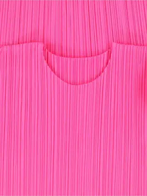 PLEATS PLEASE Pleated Midi Dress - Pink