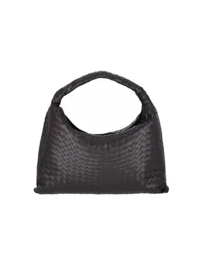 Bottega Veneta Large Shoulder Bag - Brown