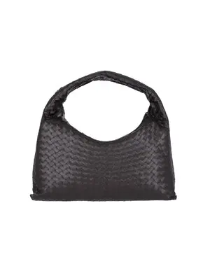 Bottega Veneta Large Shoulder Bag - Brown