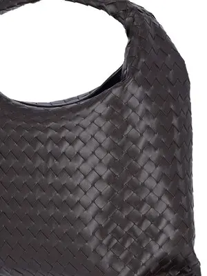 Bottega Veneta Large Shoulder Bag - Brown