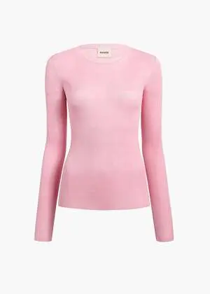 Khaite Mosi Long Sleeve Top