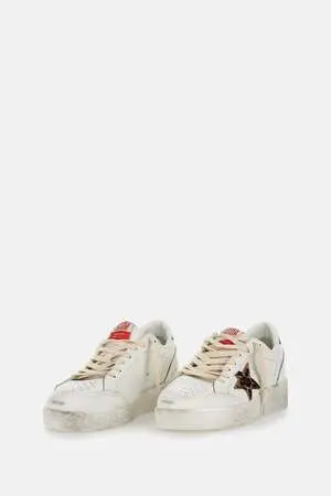 GOLDEN GOOSE Ball Star Sneakers With Horsehair Star - Multicolor