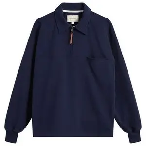 CAFÉ MOUNTAIN Quarter Zip Heavy Sweatshirt