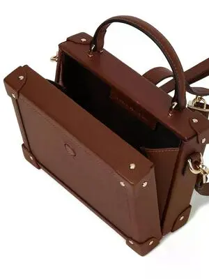 Karl Lagerfeld Padlock-detail Trunk Bag - Brown
