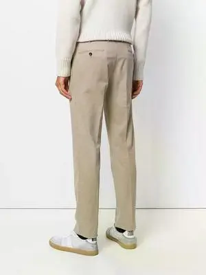 PT TORINO Slim Fit Trousers - Brown