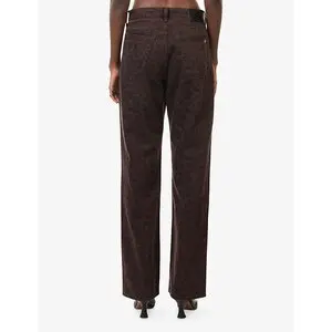 Rag & Bone Shea Straight-leg Denim Trousers