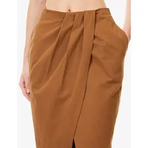 L.A-SPACE Cotton Midi Skirt