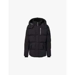 Moose Knuckles Everest 3q Puffer Hooded Woven-down Jacket