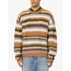 BOUND Brushed Striped Knitted Jumper