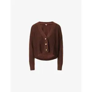Eberjey Textured Knit Crop Cardigan