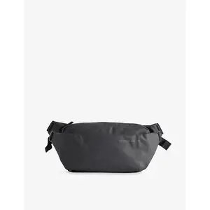 STUBBLE & CO Woven Bum Bag - All Black