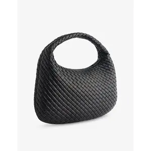 Bottega Veneta Veneta Medium Leather Hobo Bag