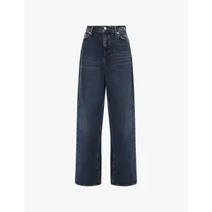 Slouchy Wide-Leg Jeans